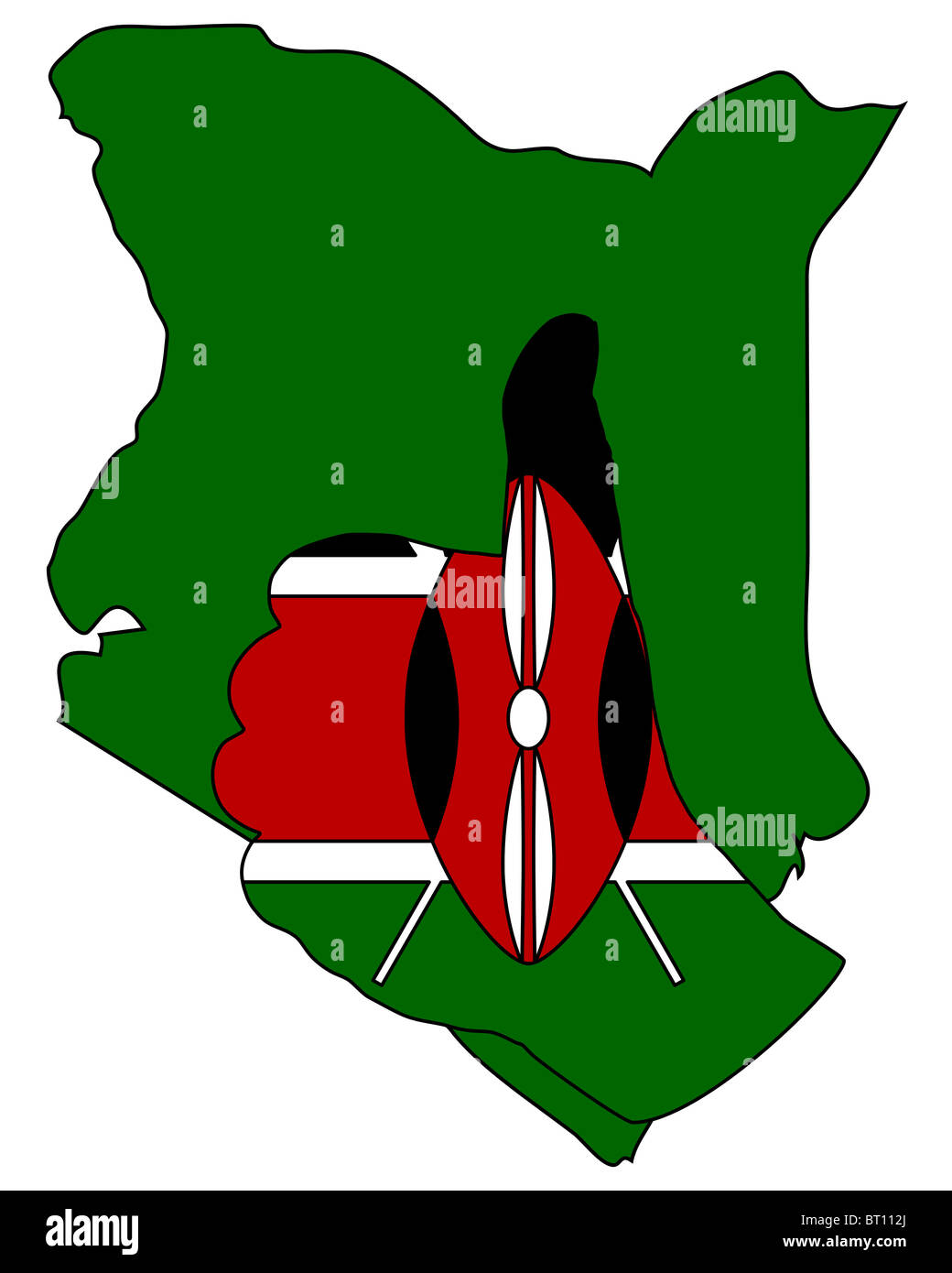 Kenya hand signal Stock Photo - Alamy