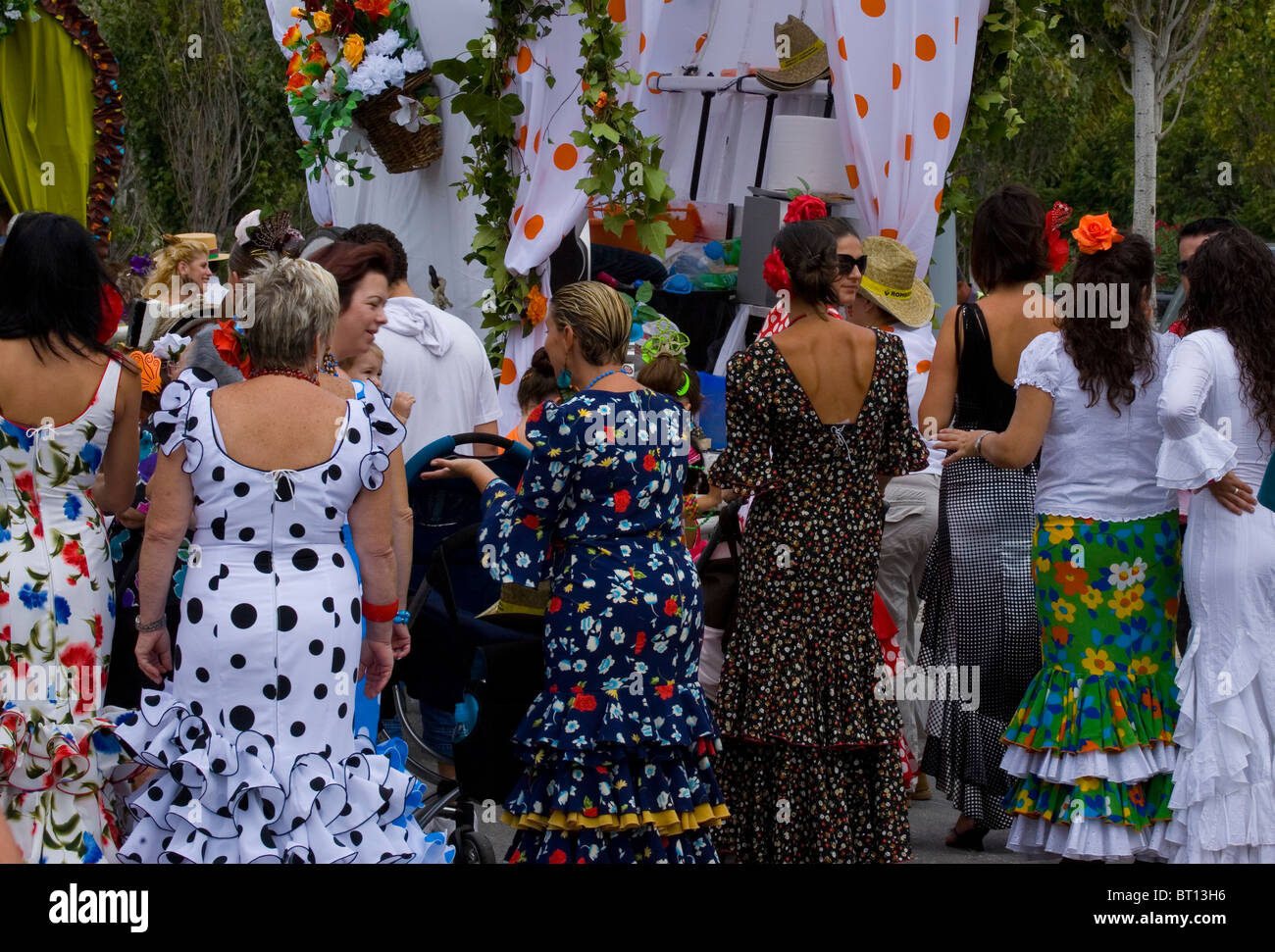 Spain in Fiesta Stock Photo - Alamy