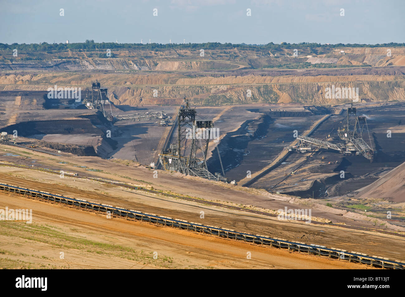 Open-cast coal mine, Germany Stock Photo - Alamy