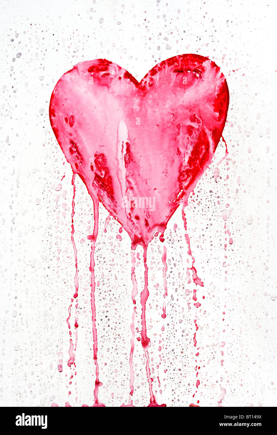 Bleeding Heart With Wings Drawings