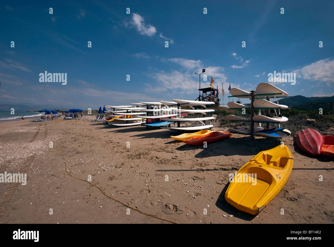 Holiday resorts in corfu hi-res stock photography and images - Alamy