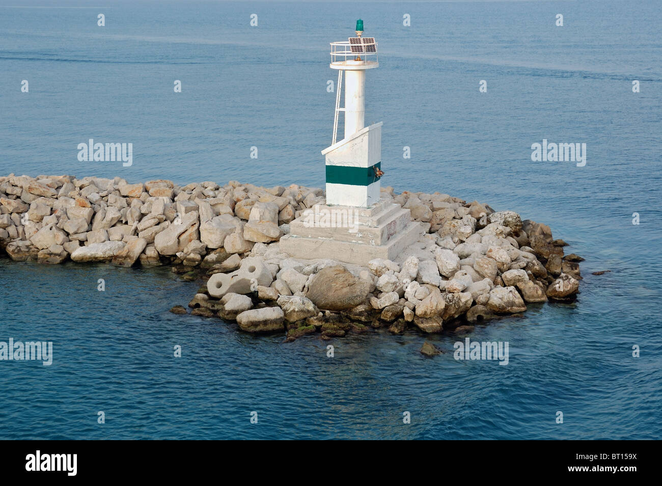 Break water lighthouse hi-res stock photography and images - Alamy
