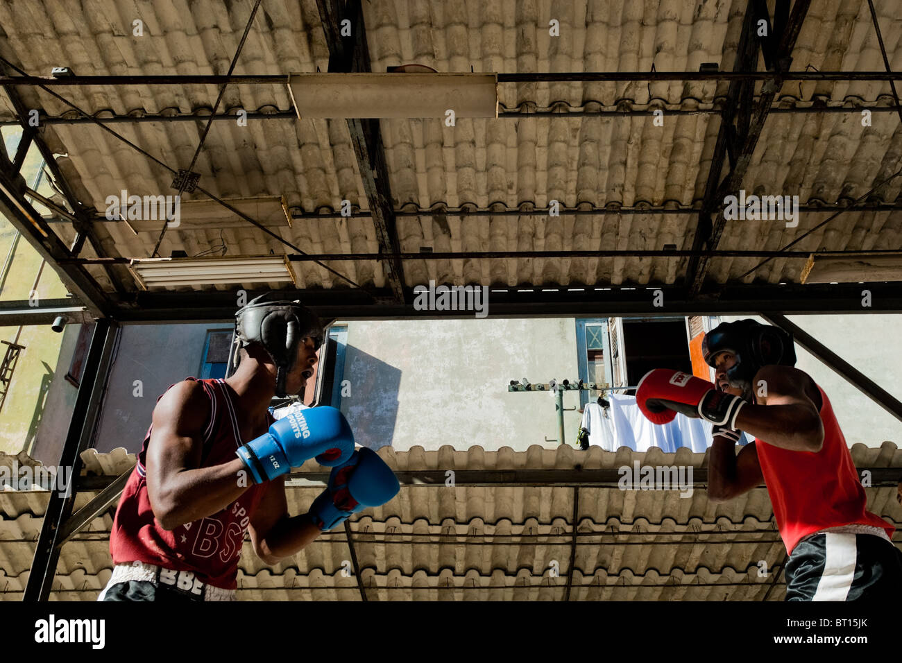 Outdoor boxing ring hi-res stock photography and images - Alamy