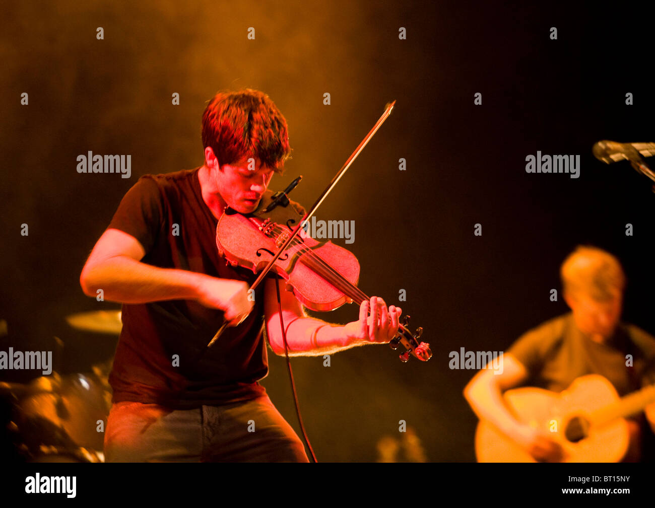 English folk singer Seth Lakeman in concert, 2000 Stock Photo - Alamy
