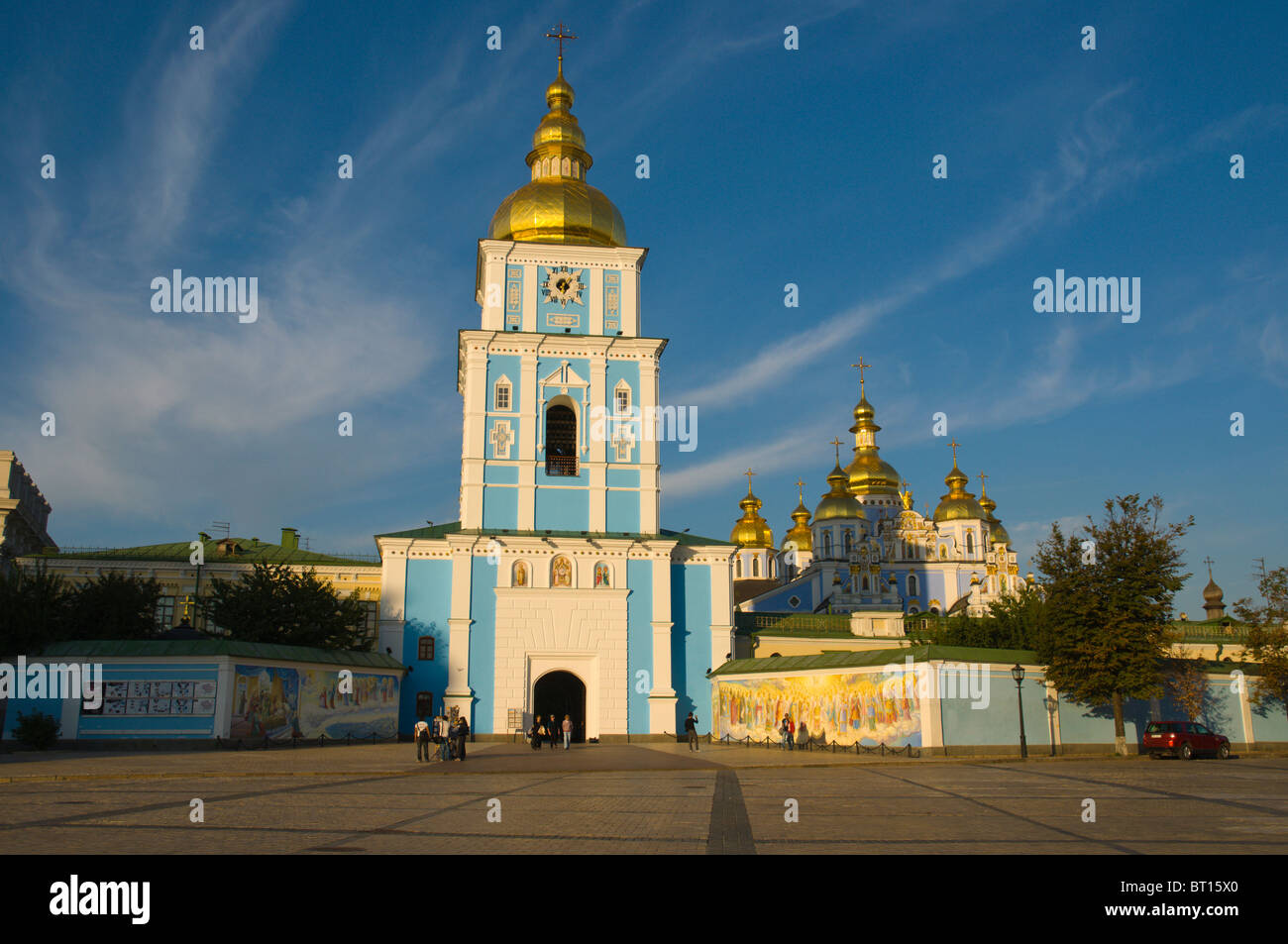 St Michael's golden domed monastery central Kiev Ukraine Europe Stock ...