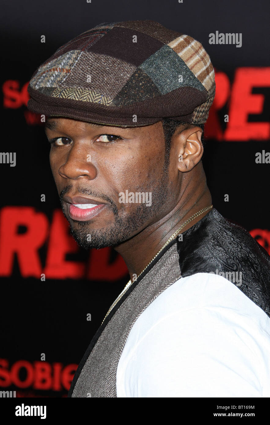 CURTIS JACKSON AKA 50 CENT RED LOS ANGELES SPECIAL SCREENING HOLLYWOOD ...
