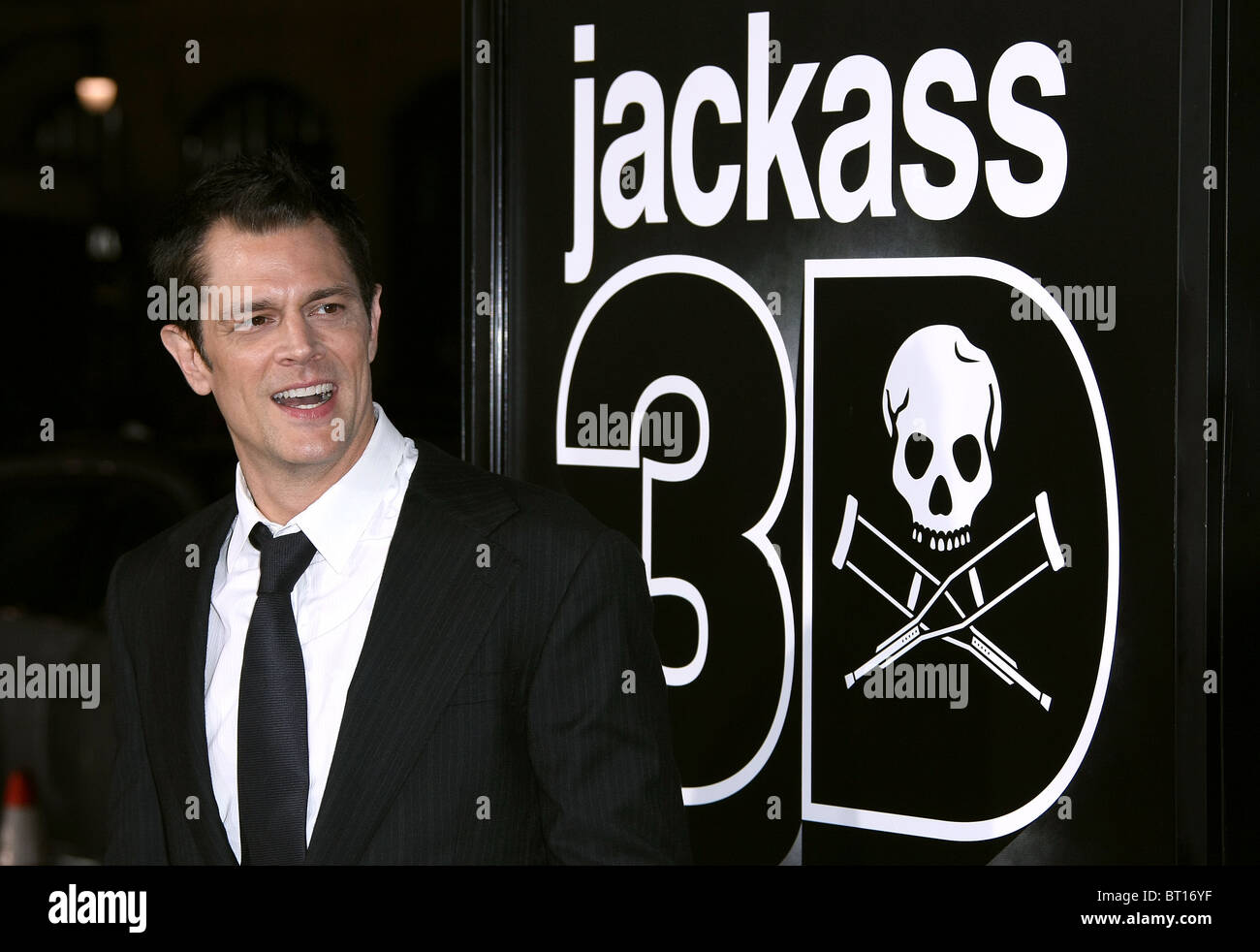 Johnny Knoxville Jackass 3d Premiere Hollywood Los Angeles California
