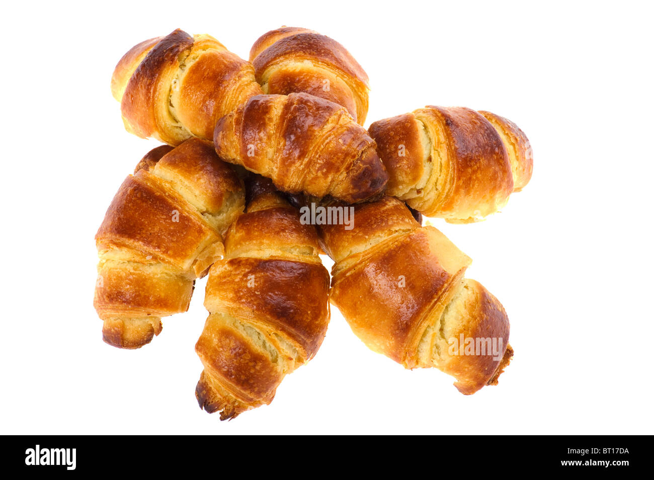 Croissant bun Cut Out Stock Images & Pictures - Alamy