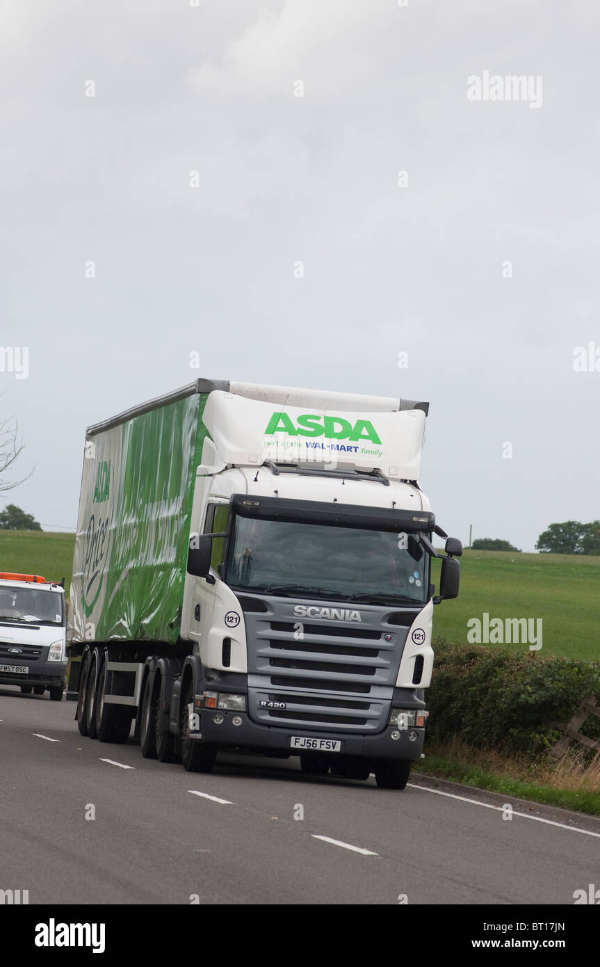 Asda lorry hi-res stock photography and images - Alamy