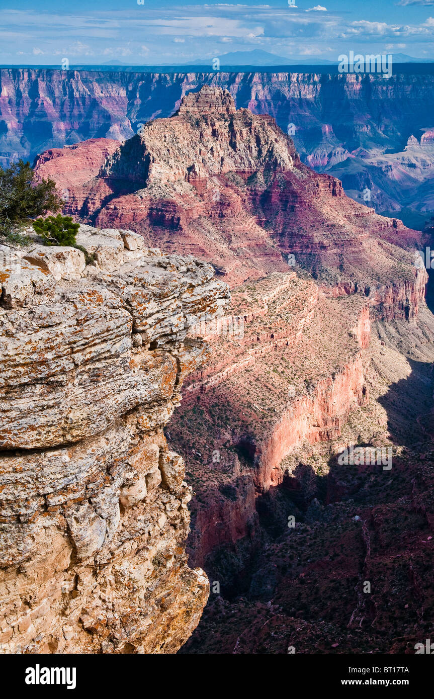 Freya Castle, Evening mood, Cape Royal, Grand Canyon North Rim, Arizona ...