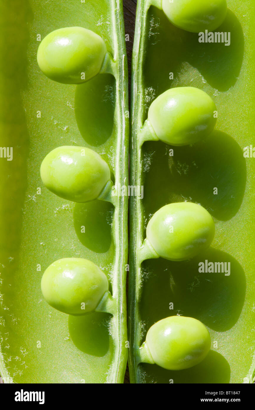 Peas in a pod Stock Photo - Alamy