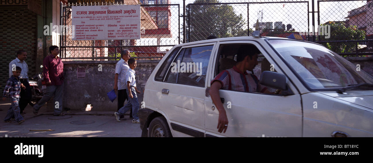 Kathmandu taxi, Nepal Stock Photo - Alamy