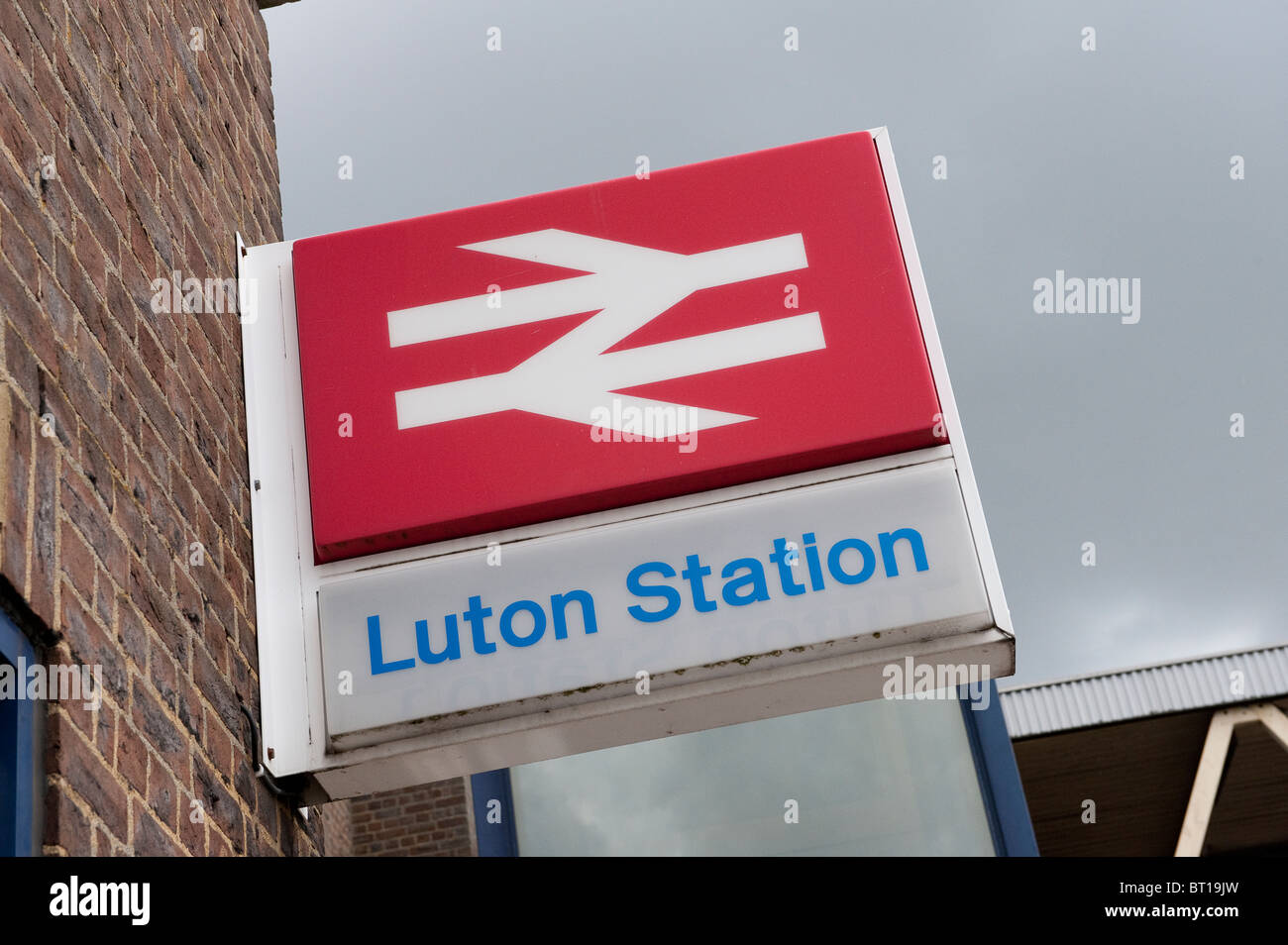 British rail station sign hi-res stock photography and images - Alamy