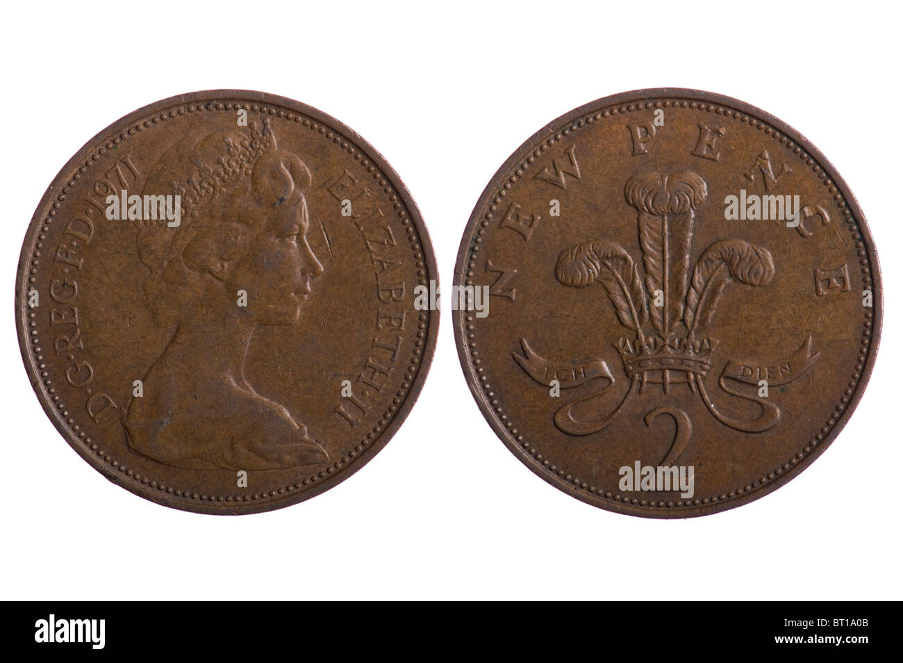 Old english coins hi-res stock photography and images - Alamy