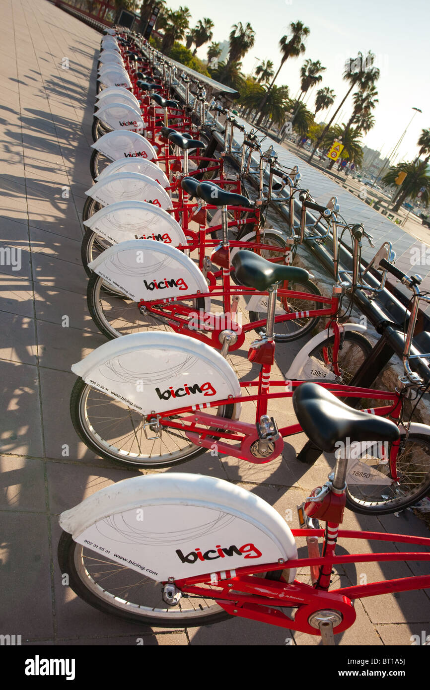 Cycle parking spain hi-res stock photography and images - Alamy
