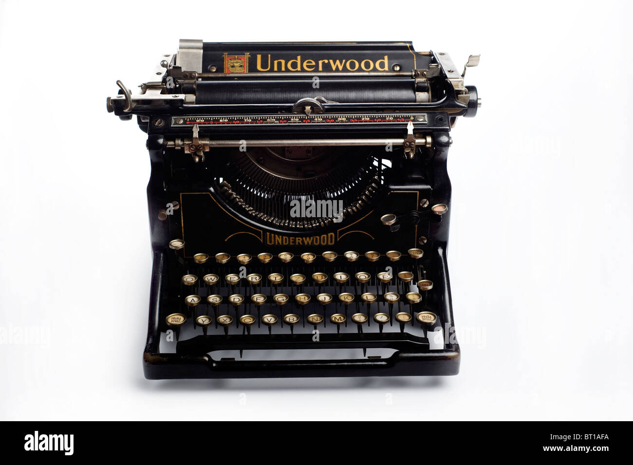 Underwood typewriter hi-res stock photography and images - Alamy
