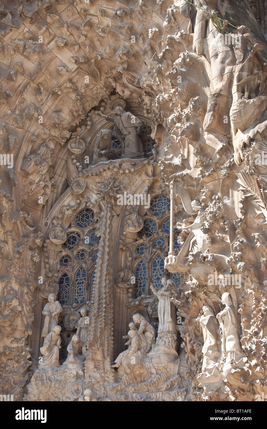 Gaudi's Sagrada familia Church Barcelona Stock Photo - Alamy