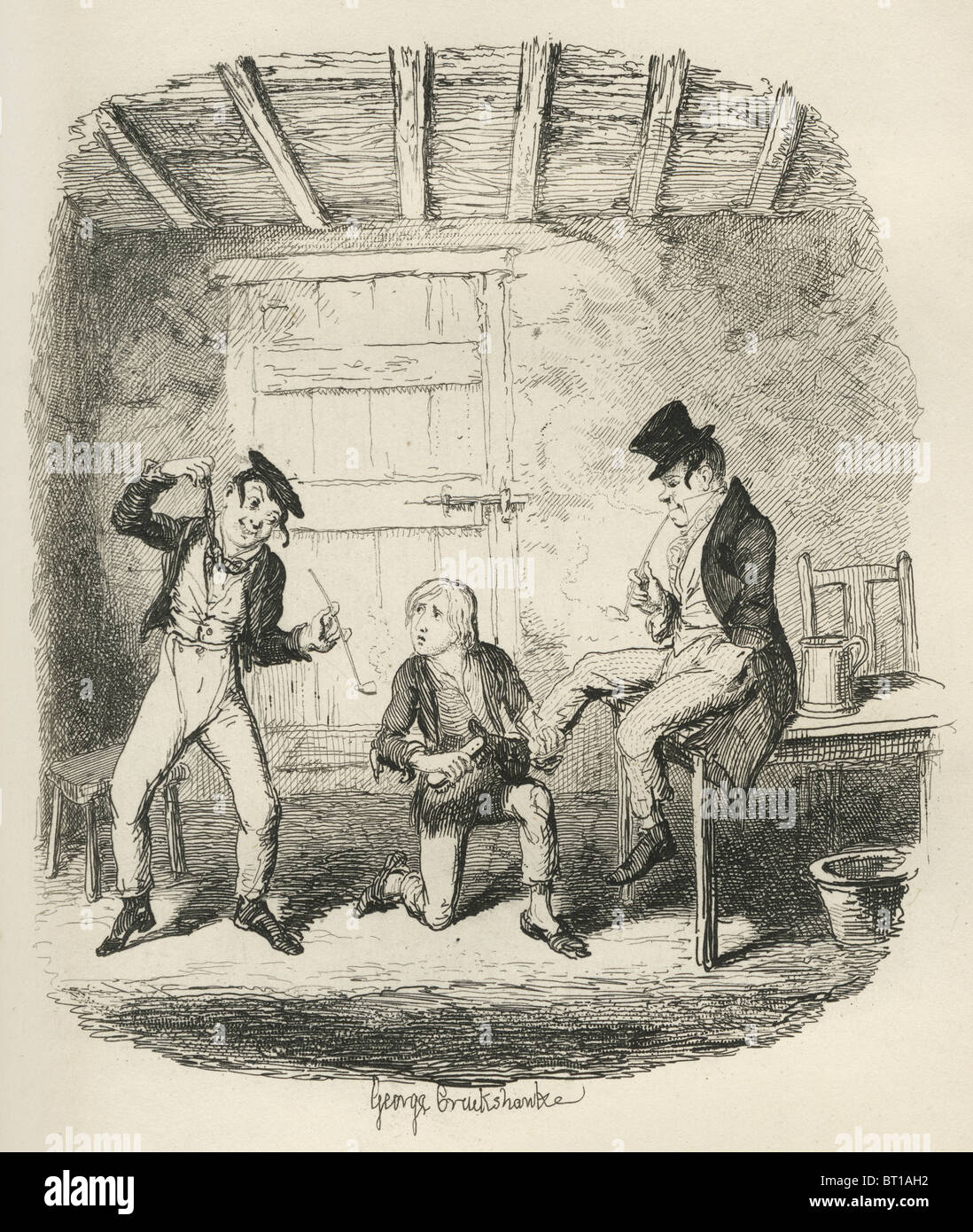 "Master Bates explains a professional technicality". 19th century ...