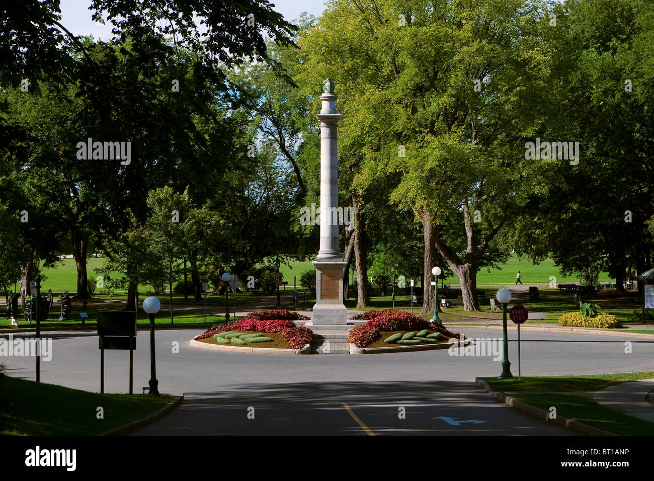James Wolf monument is pictured in Quebec City Stock Photo - Alamy