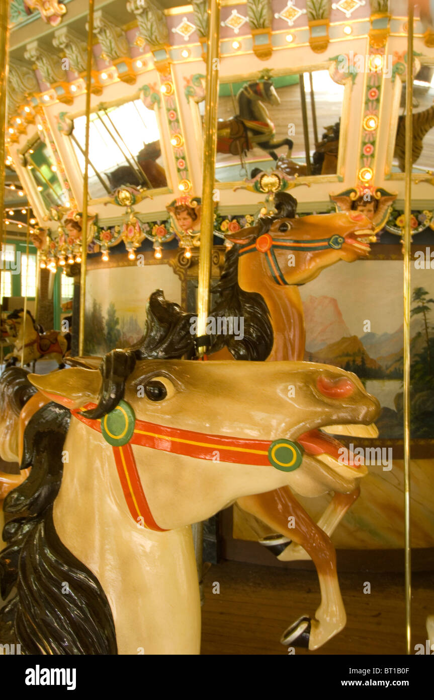 Carousel at Glen Echo Park, Montgomery County, MD Stock Photo - Alamy