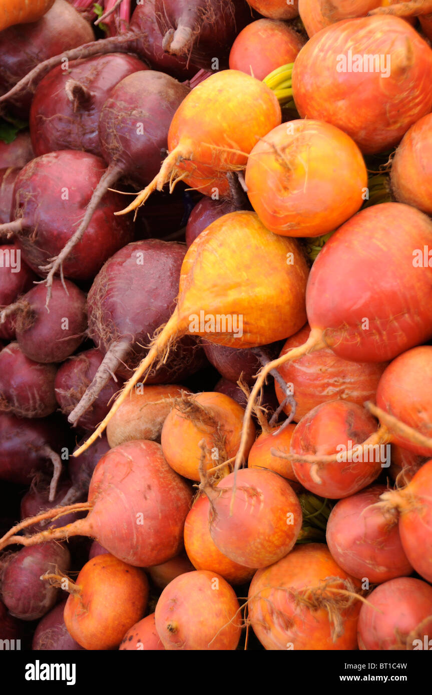 Red and Gold Beets Stock Photo - Alamy