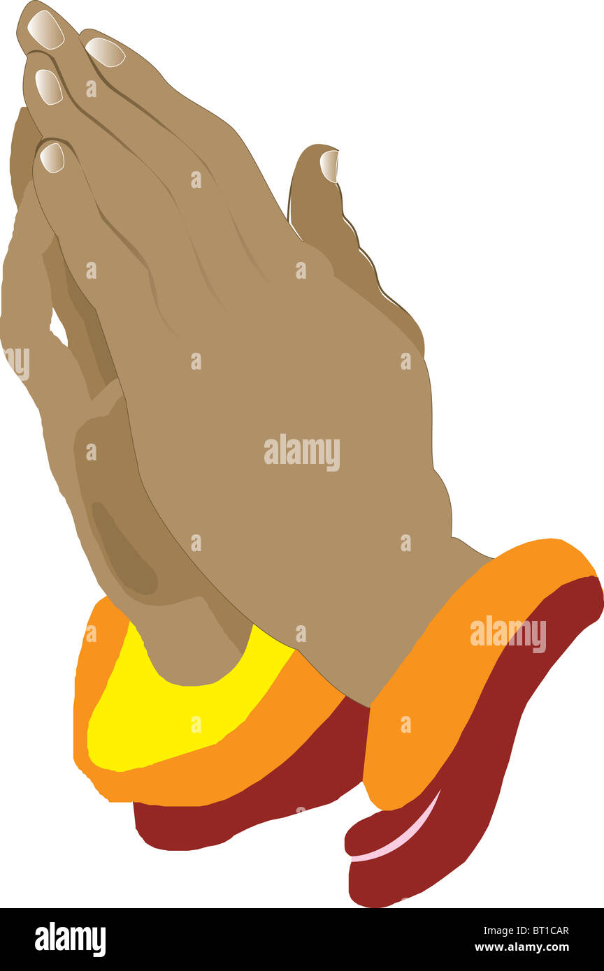 Praying hands drawing hi-res stock photography and images - Alamy