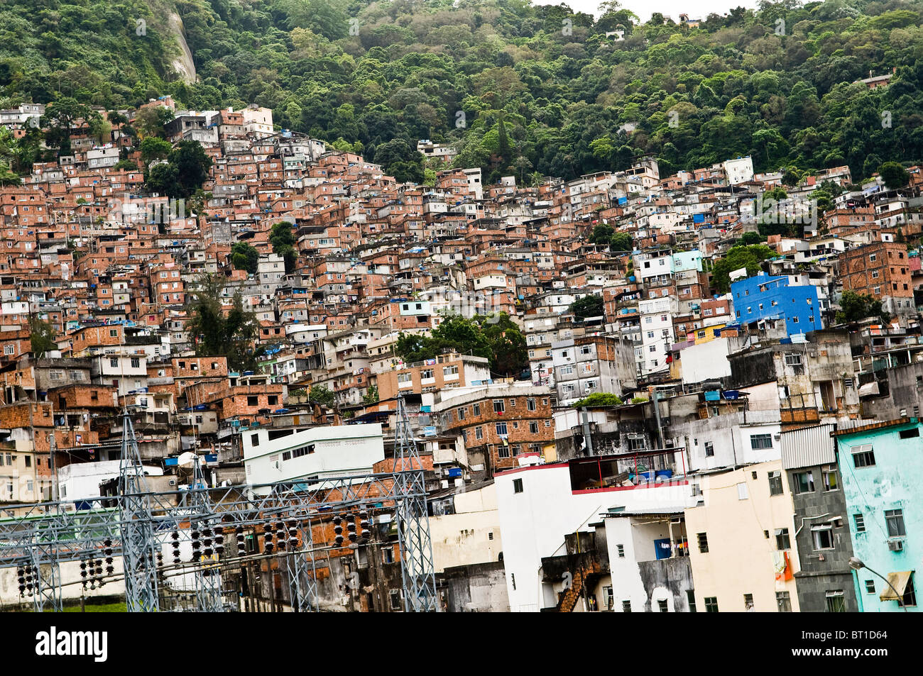 Favela Poverty Crime Brazil Urban High Resolution Stock Photography and ...