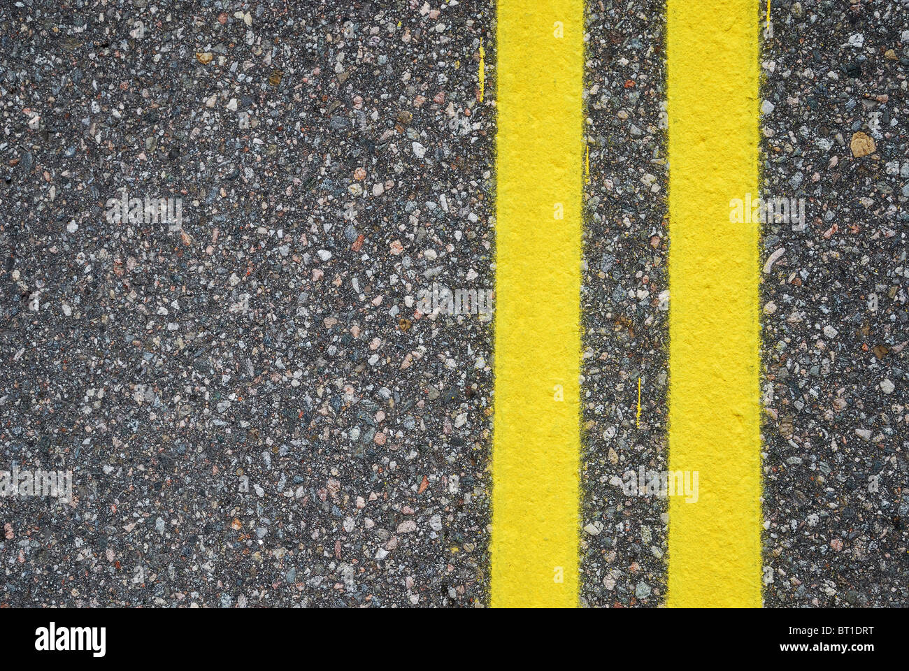 Two Sets Of Double Yellow Lines