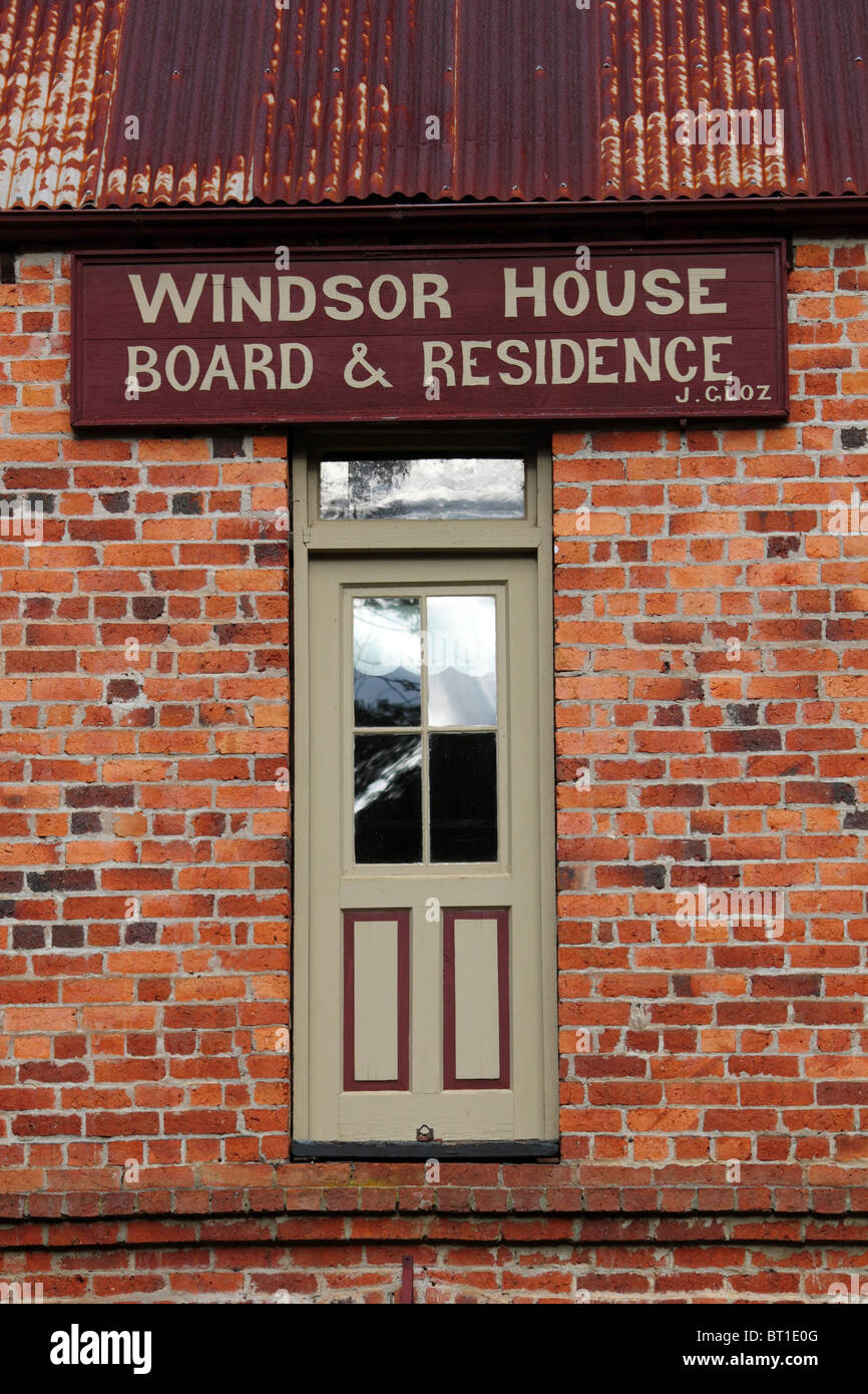 HISTORIC WINDSOR HOUSE WALHALLA VICTORIA AUSTRALIA BDB Stock Photo - Alamy