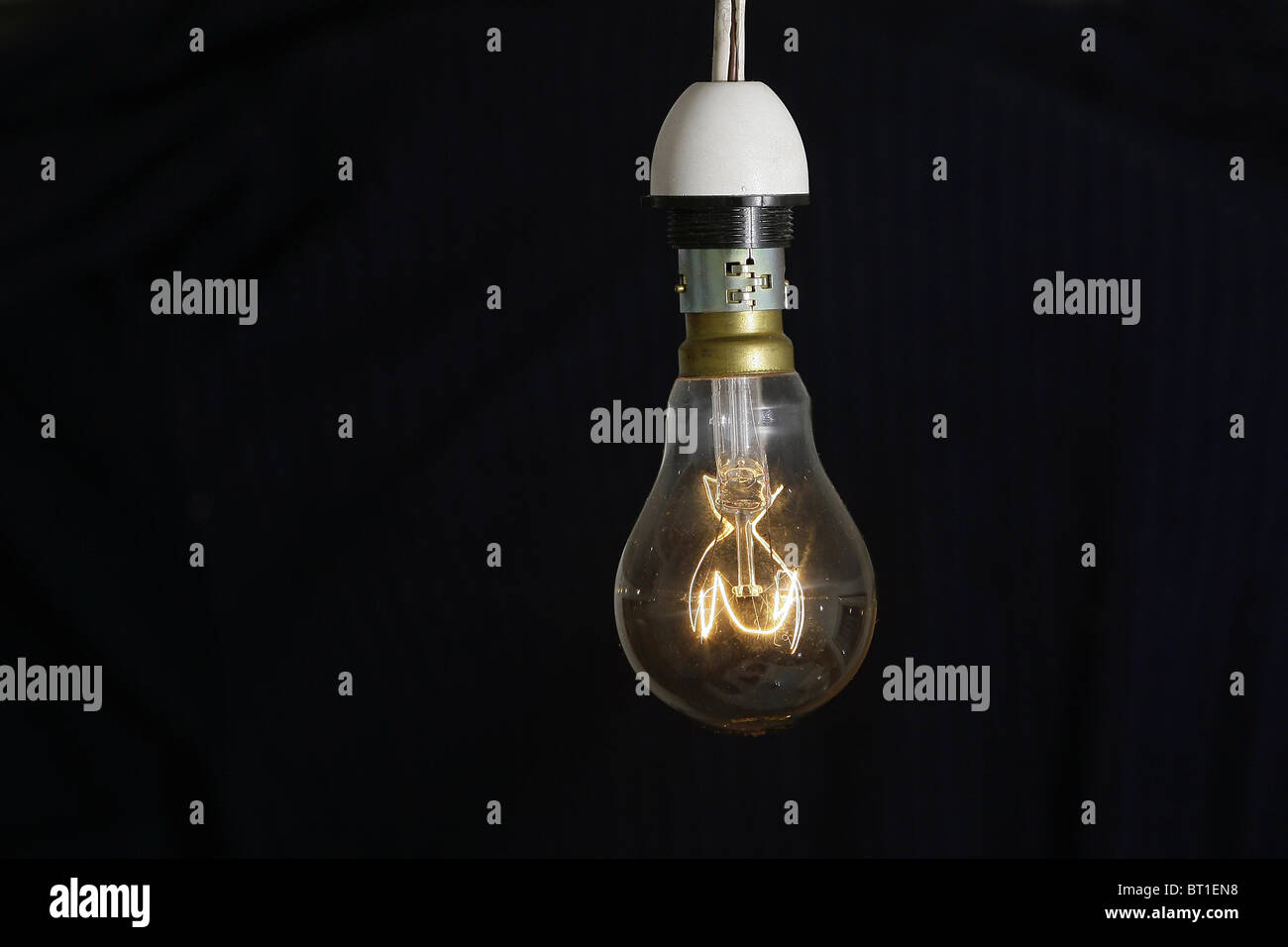 A 60w light bulb. Picture by James Boardman Stock Photo - Alamy