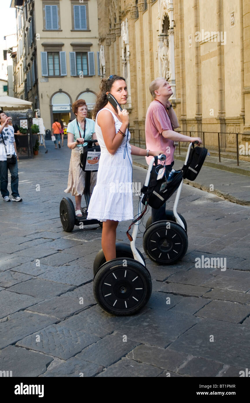 Segway two wheeled self balancing personal transporter hi-res stock ...