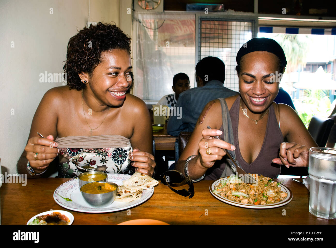 Fijian girls hi-res stock photography and images - Alamy