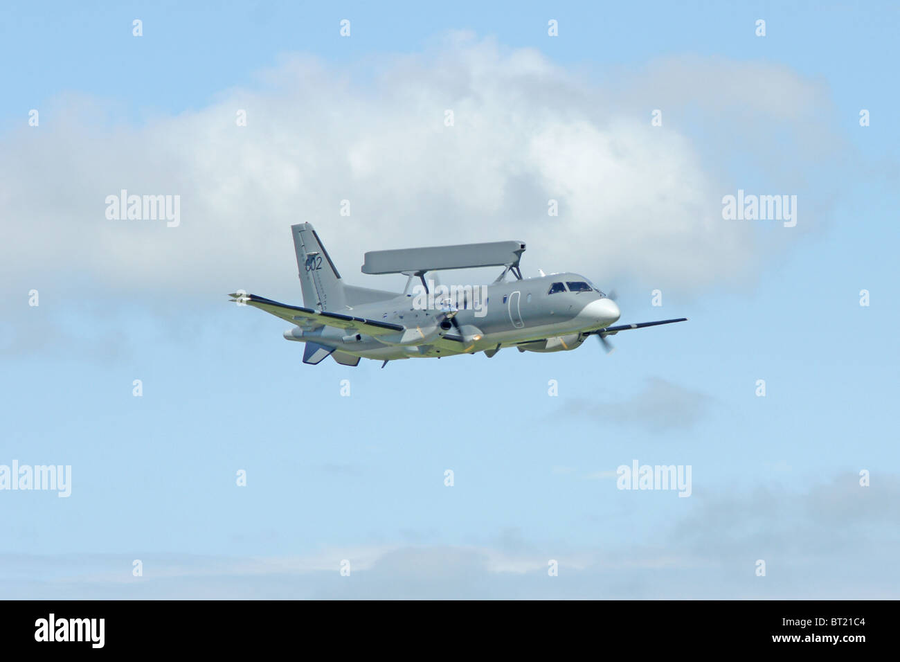 SAAB TP100 AWAC version from swedish airforce, from airshow 2010 at ...