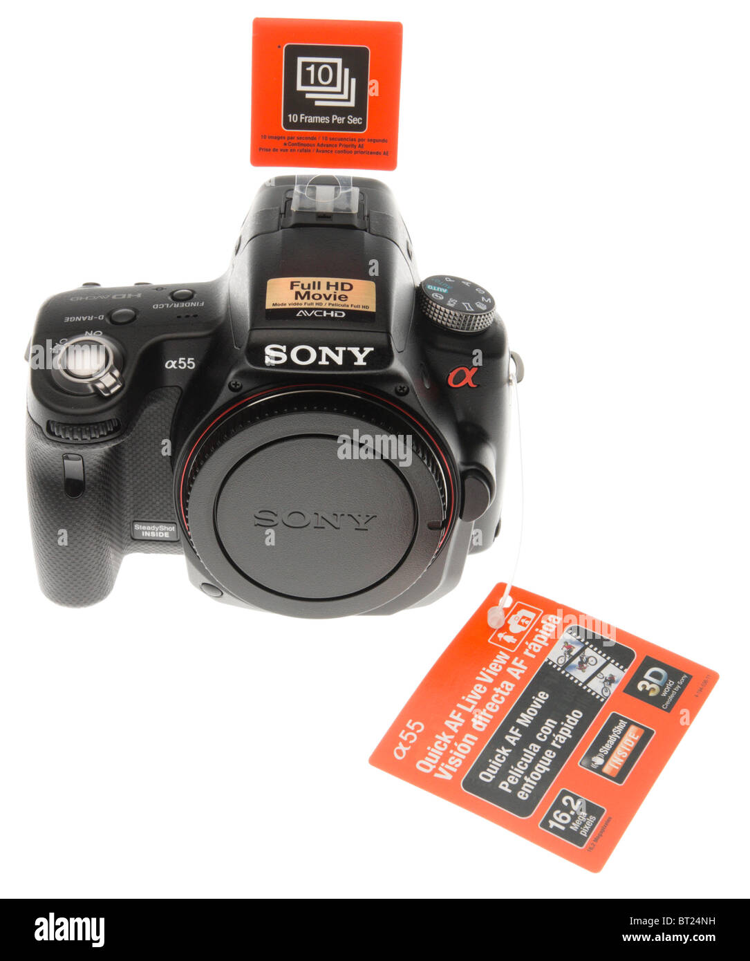 Product studio shot - Sony Alpha 55 digital 'Single Lens Translucent ...