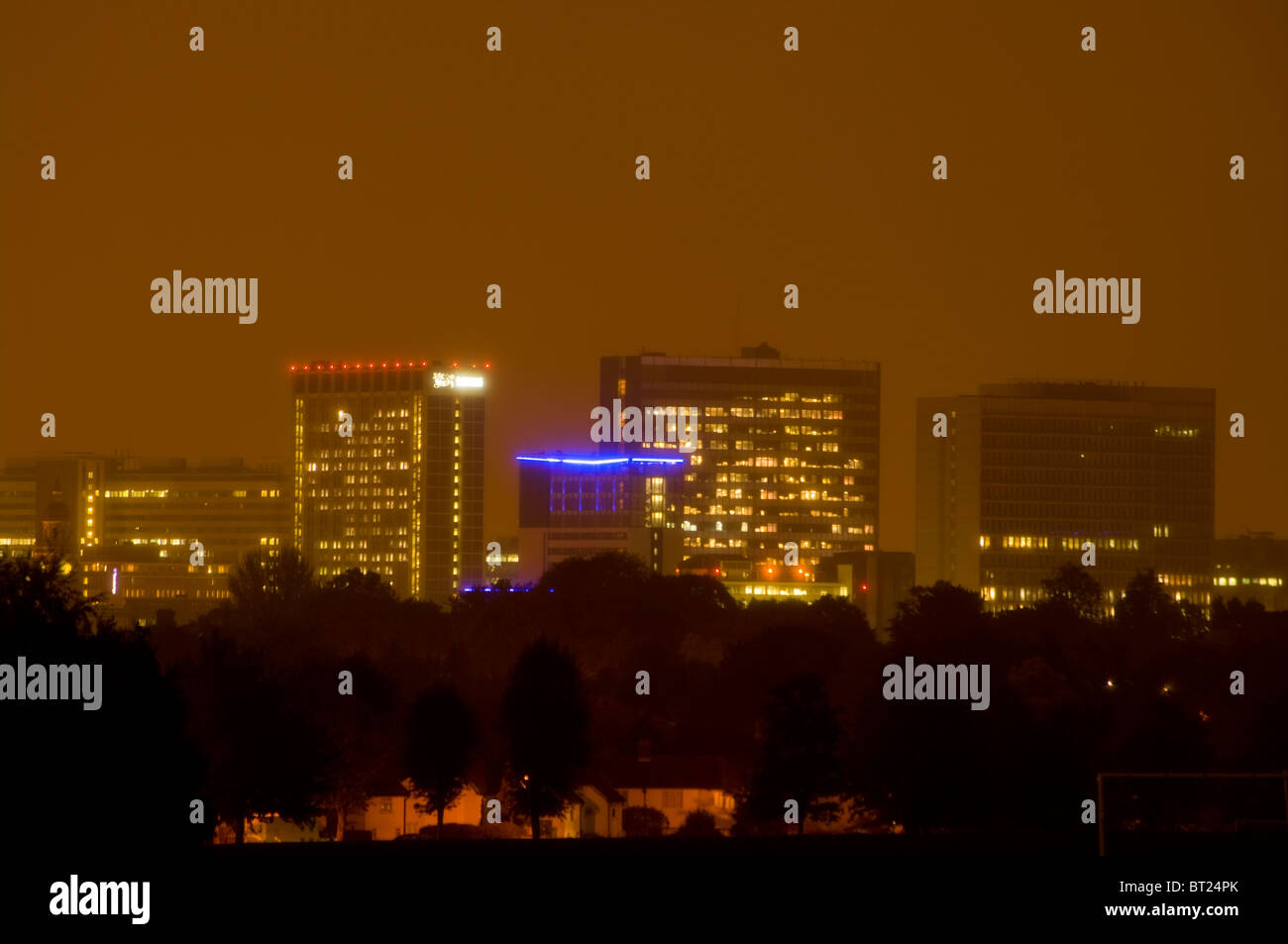 Croydon town skyline hi-res stock photography and images - Alamy
