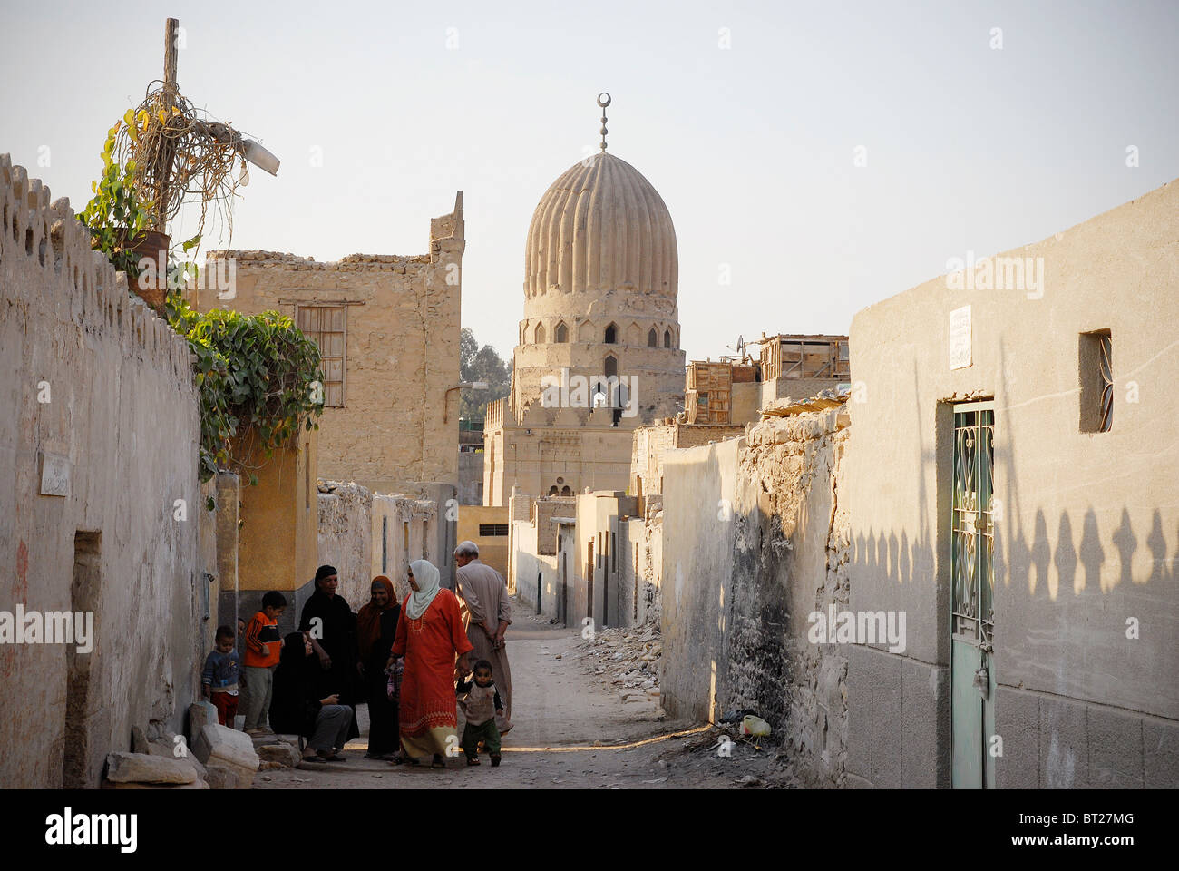 The City of the Dead, a huge cemetery in the heart of Cairo is home for ...