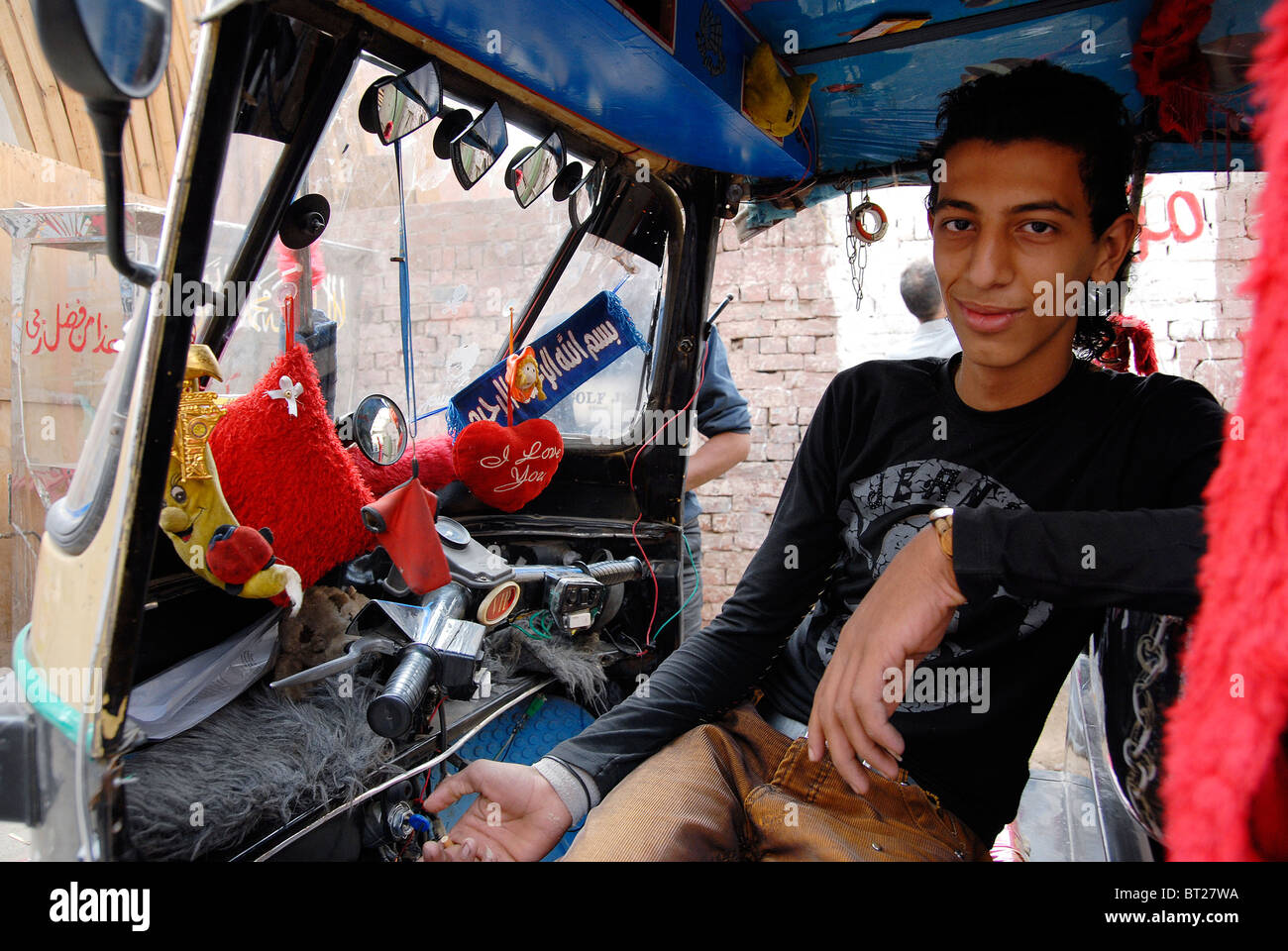 In most of Cairo's informal areas tuk tuks are used for public ...