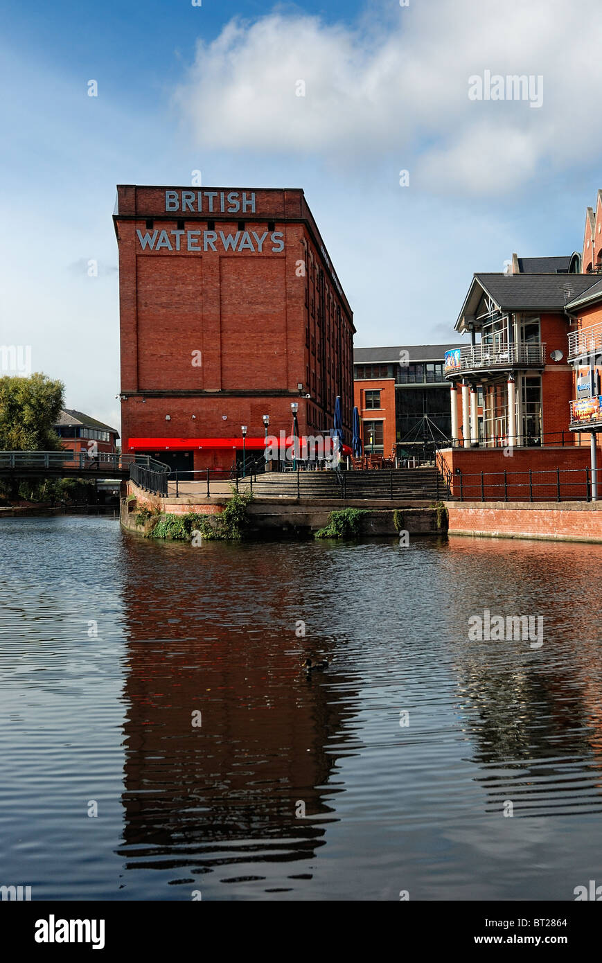 Castle Wharf waterfront development Nottingham england uk Stock Photo ...