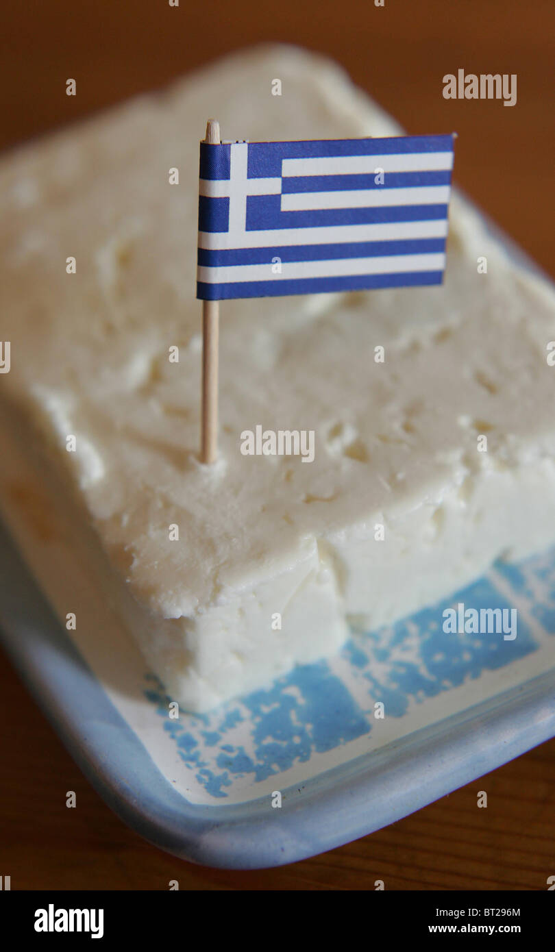 Feta Cheese. Picture by James Boardman Stock Photo - Alamy