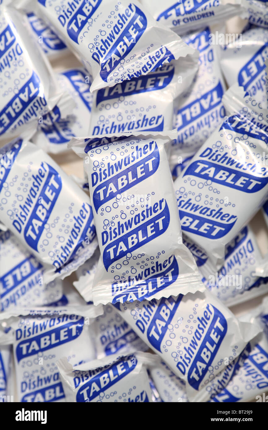 Dishwasher tablets hi-res stock photography and images - Alamy
