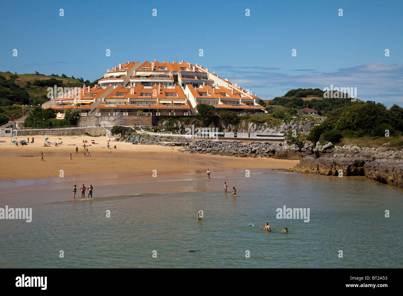 Playa de El Sable Isla Cantabria España Sable beach isla Cantabria ...
