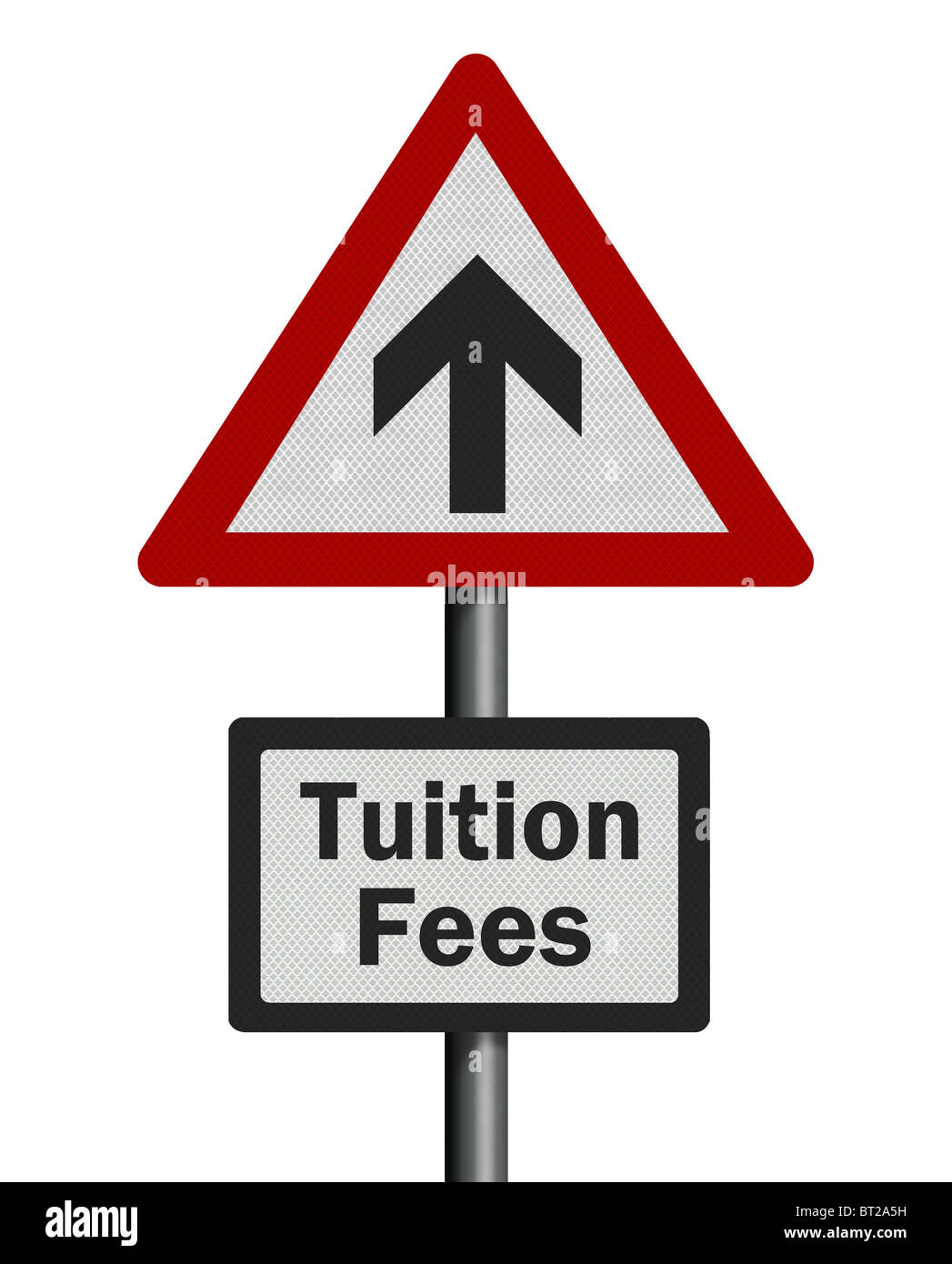 'Tuition fees' rise, photo-realistic, isolated on white. Response to ...