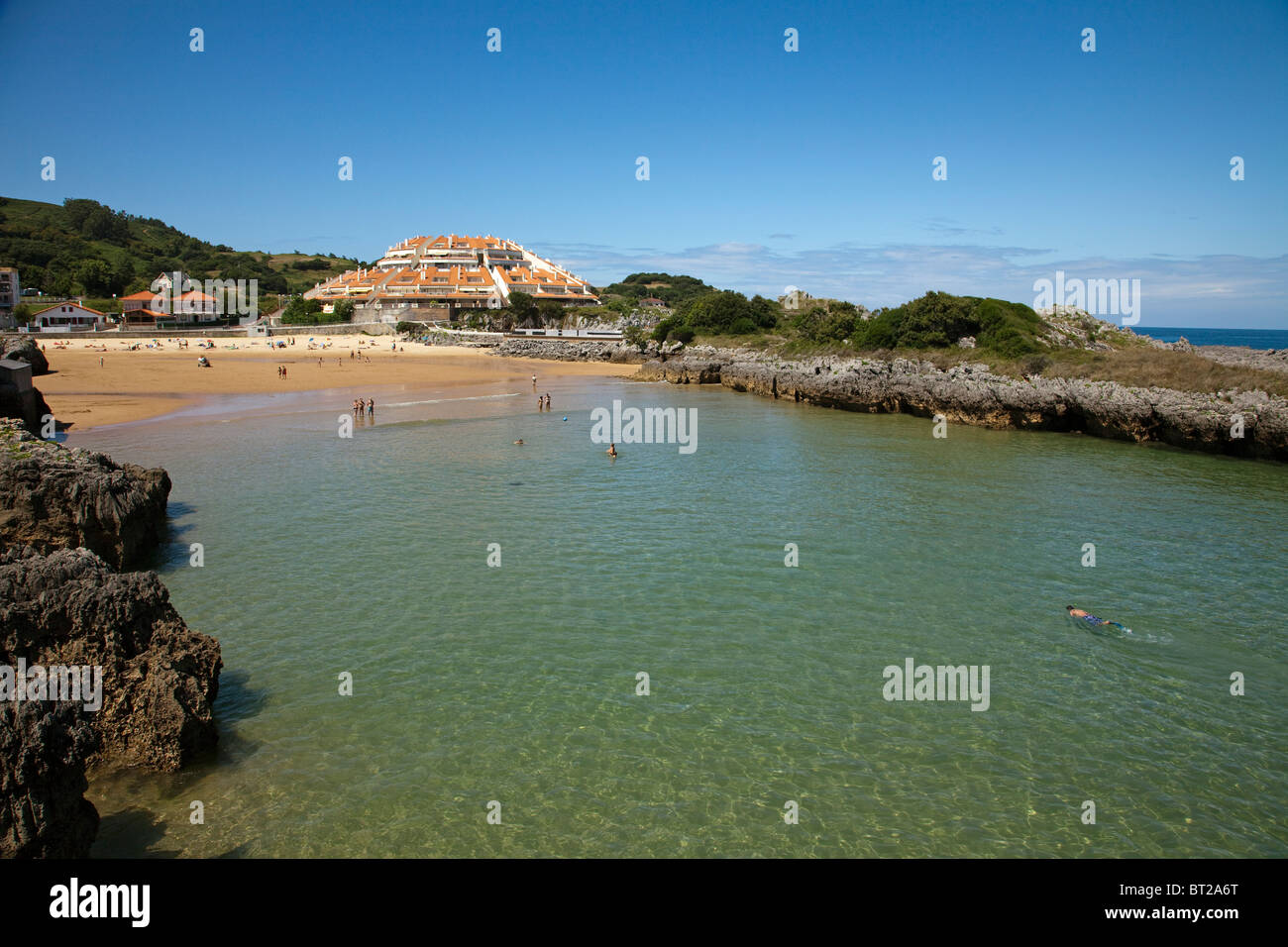 Playa de El Sable Isla Cantabria España Sable beach isla Cantabria ...