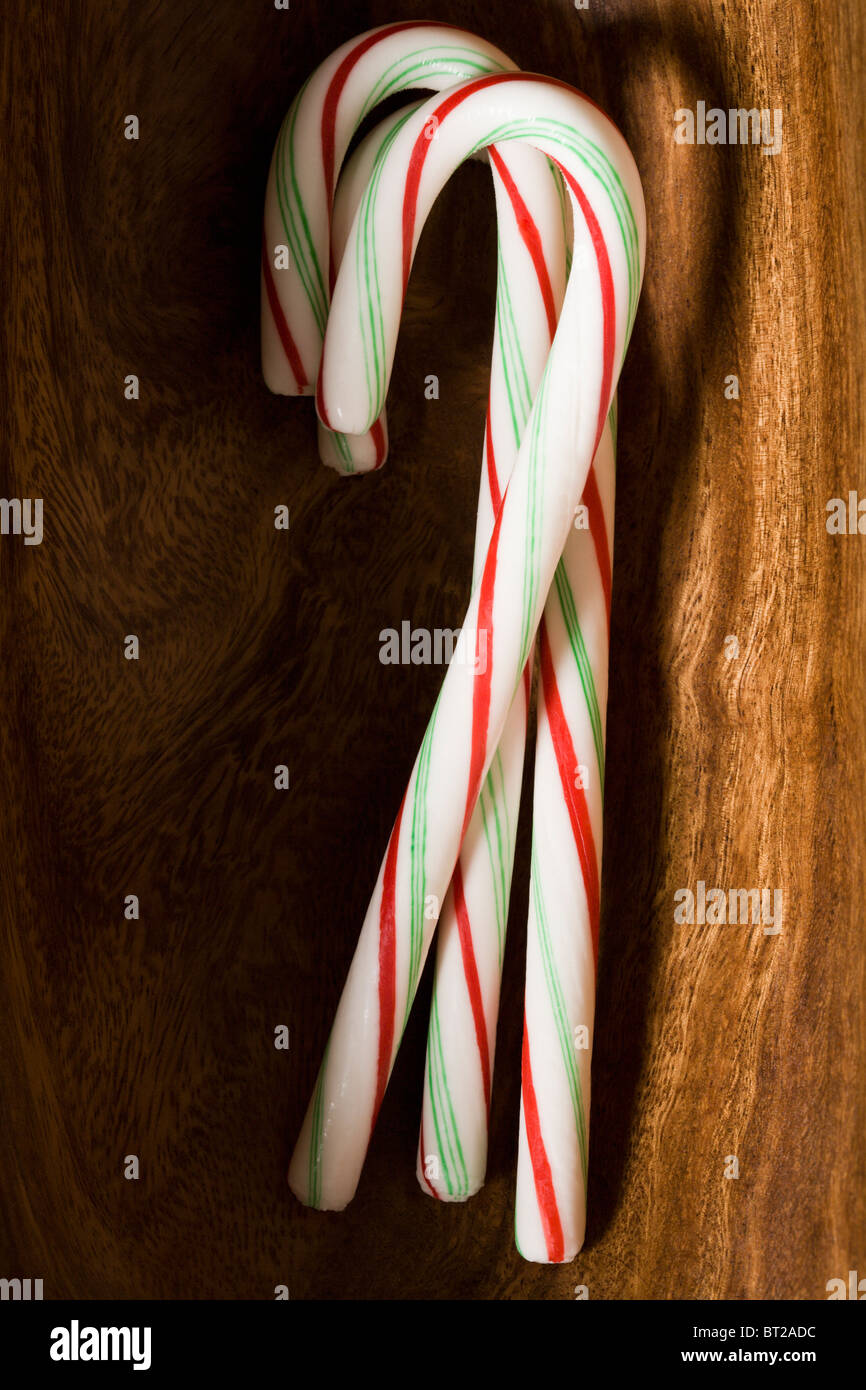 Christmas candy canes Stock Photo - Alamy