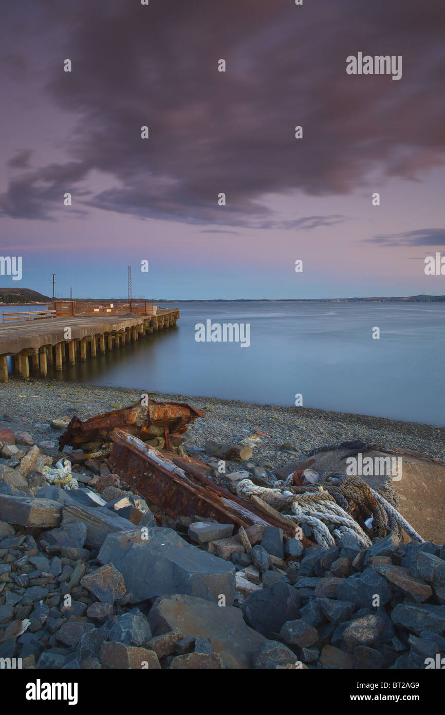 Cairnryan Deep South Jetty, Loch Ryan, Dumfries & Galloway, Scotland ...