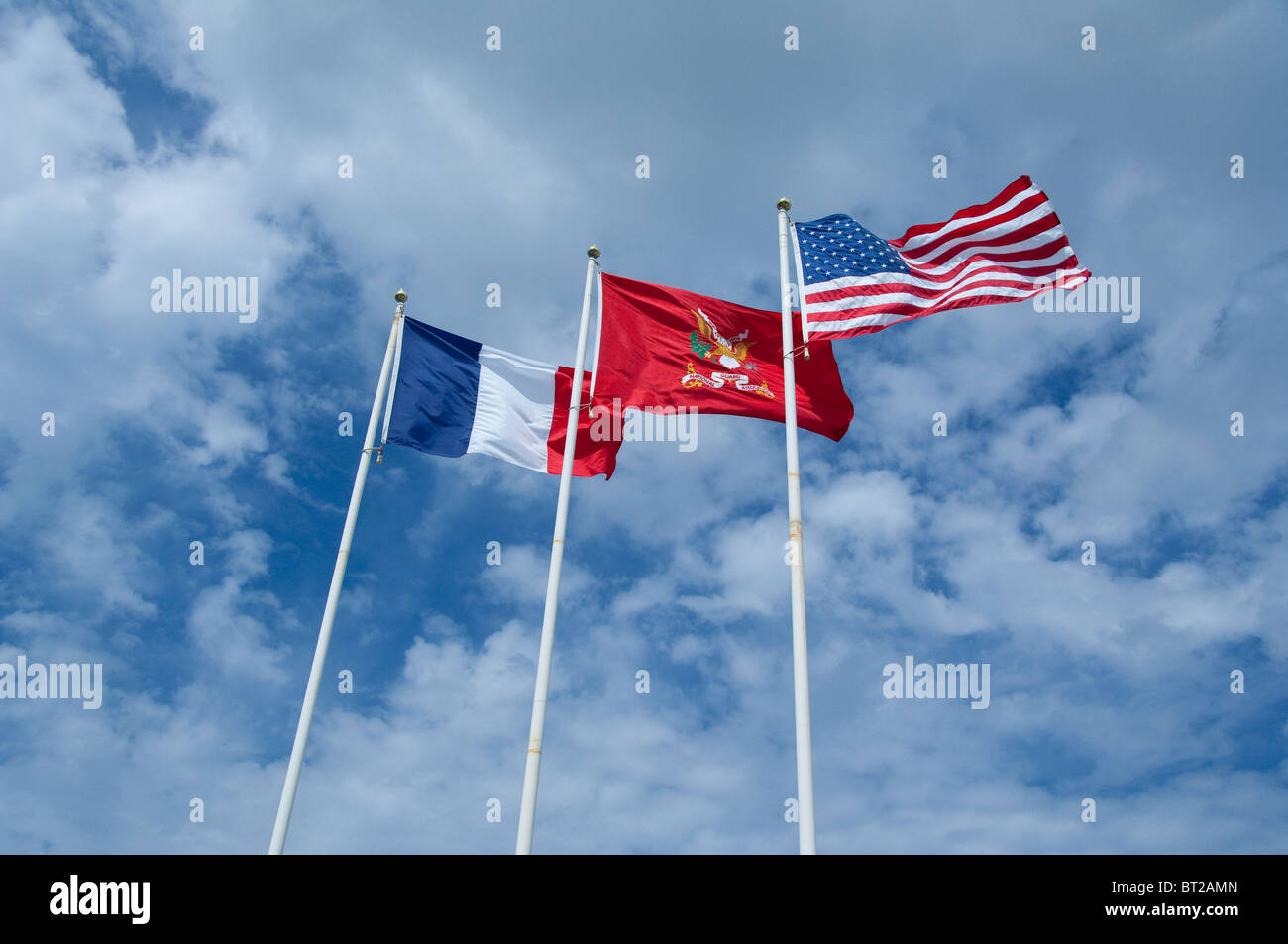 Battle of normandy american flag hi-res stock photography and images ...