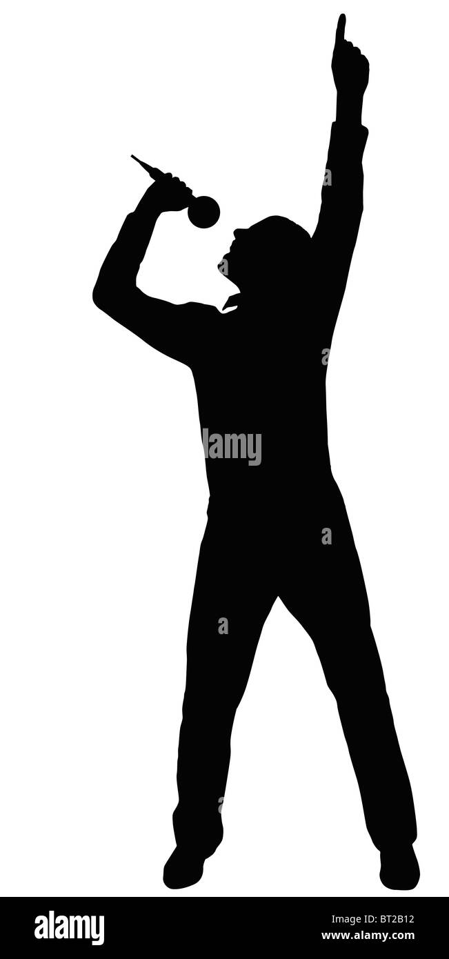 Singer photo Cut Out Stock Images & Pictures - Alamy