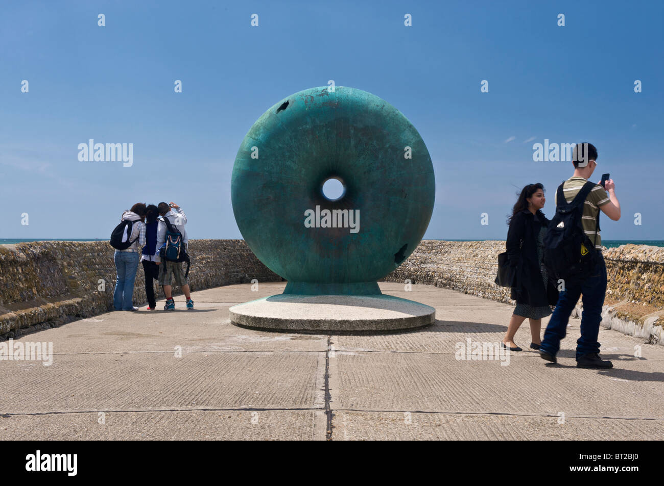 Sculpture by Hamish Black, Brighton Stock Photo - Alamy
