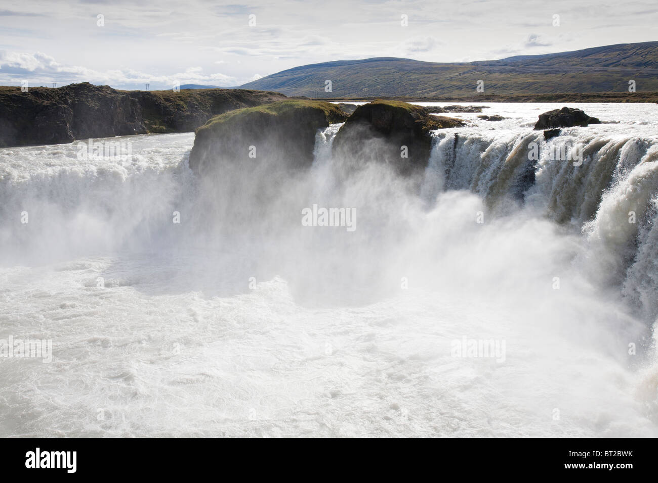 Akureyri waterfall hi-res stock photography and images - Alamy