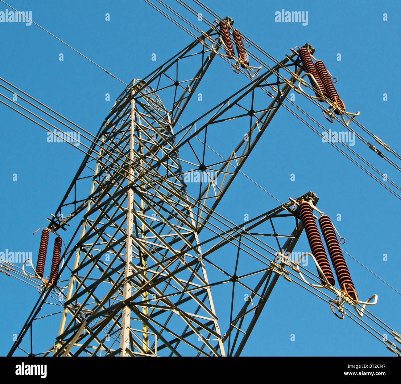 An electricity pylon Stock Photo - Alamy
